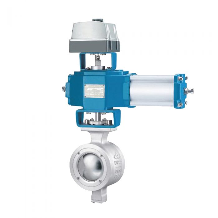 LINUO Series RV Wafer Straight Type Segment Ball Valve - PT Mitra Wira ...
