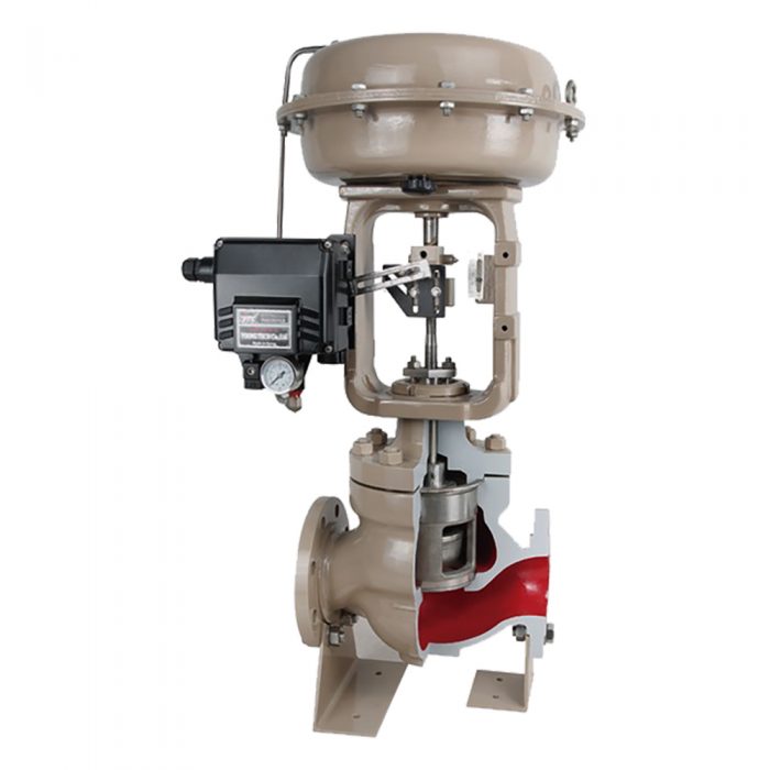 CVS Series D-DA Straight-Angle type Unbalanced Globe Control Valve - PT ...