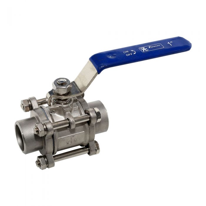 FLOWCON 3-PC Ball Valve BAV-110 Series - PT Mitra Wira Pratama