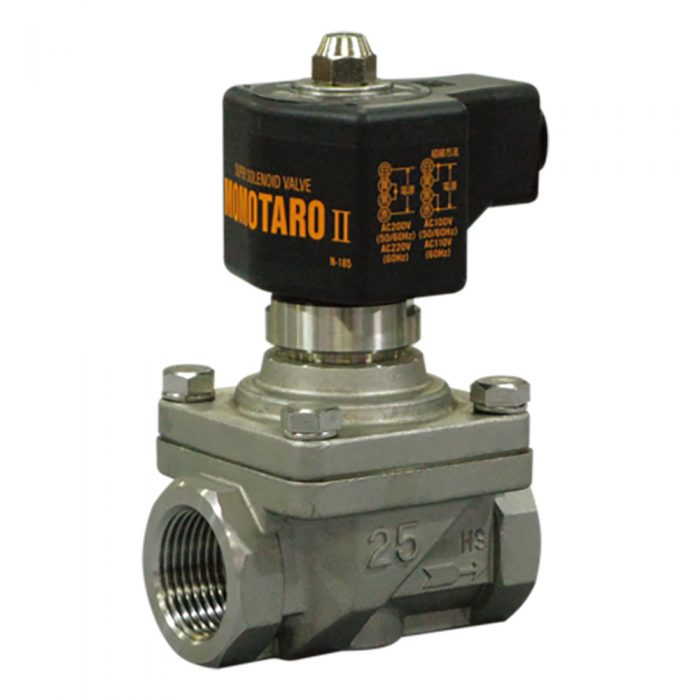 VENN PS-25, PF-25 Solenoid Valve, Piston-type, Stainless steel - PT ...